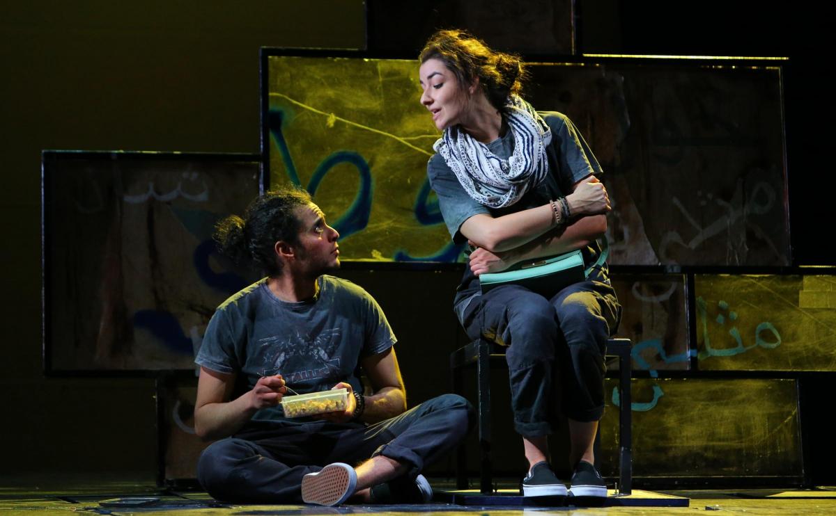 National Theatre of Scotland production of Adam in rehearsal at the ...